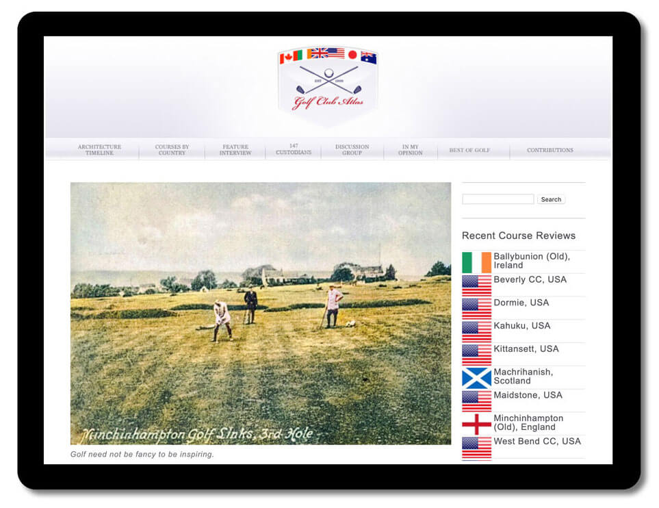 Golf Club Atlas Course Architecture Discussion - Global Golf Post