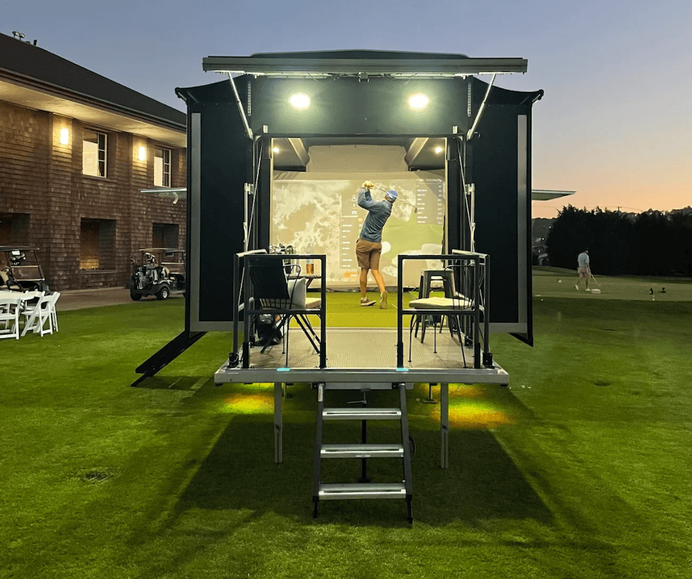 Dryvebox takes simulators on the road - Global Golf Post